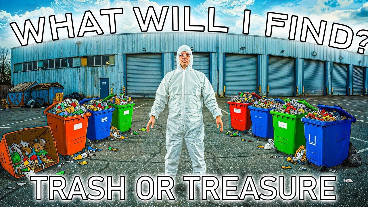 What's Hiding in the TRASH? DUMPSTER DIVING Discoveries - YouTube