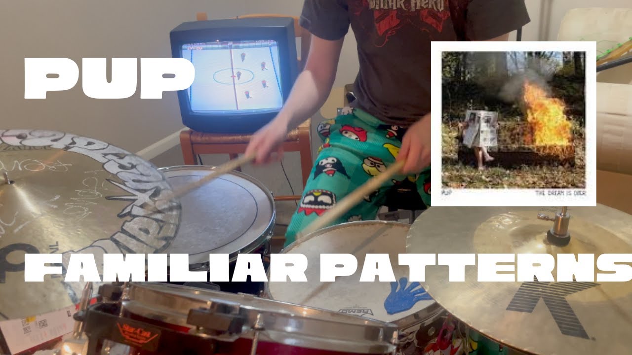 pup- familiar patterns (drum cover) - YouTube