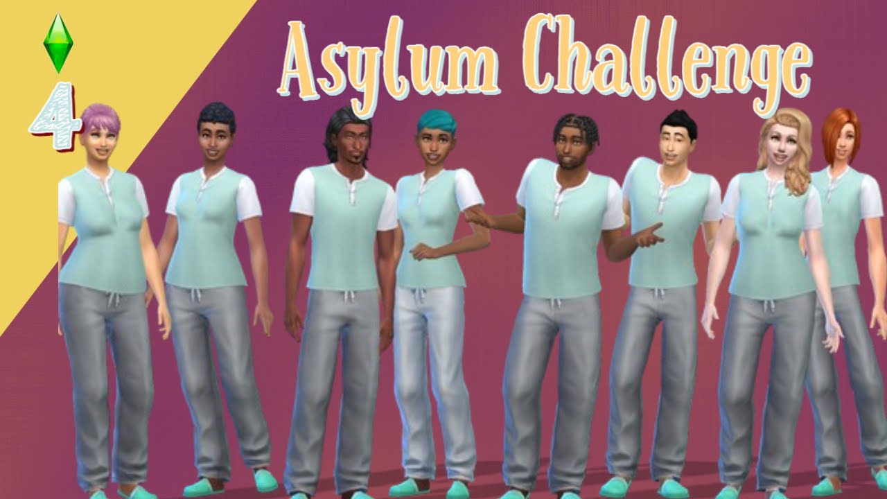 The Sims 4 | Asylum Challenge | Ep 4 | Winterfest!!! - YouTube