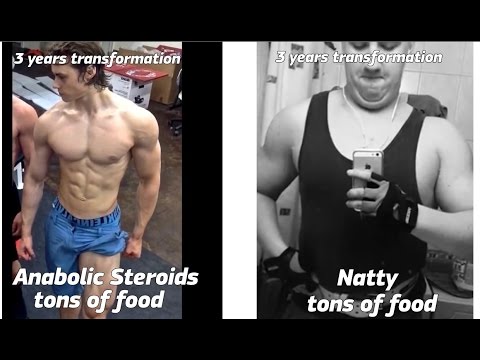 Steroids transformation vs natty - YouTube