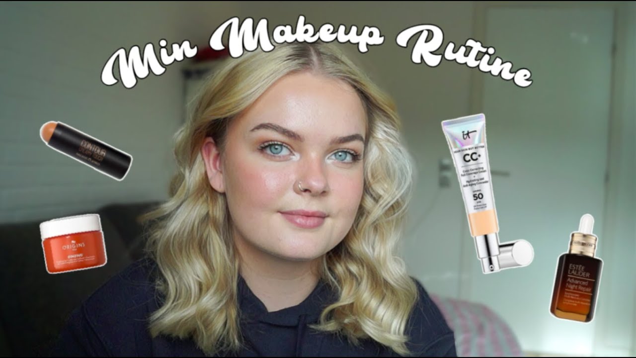 MIN HVERDAGS MAKEUP RUTINE (elev i Matas) - YouTube