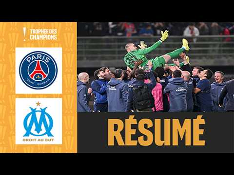 Grâce à un Chevalier XXL, le PSG RENVERSE l'OM aux TIRS AUX BUTS | TROPHÉE DES CHAMPIONS 2025