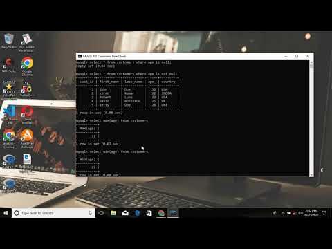 SQL SELECT [Data Query Language] commands-part2 - YouTube