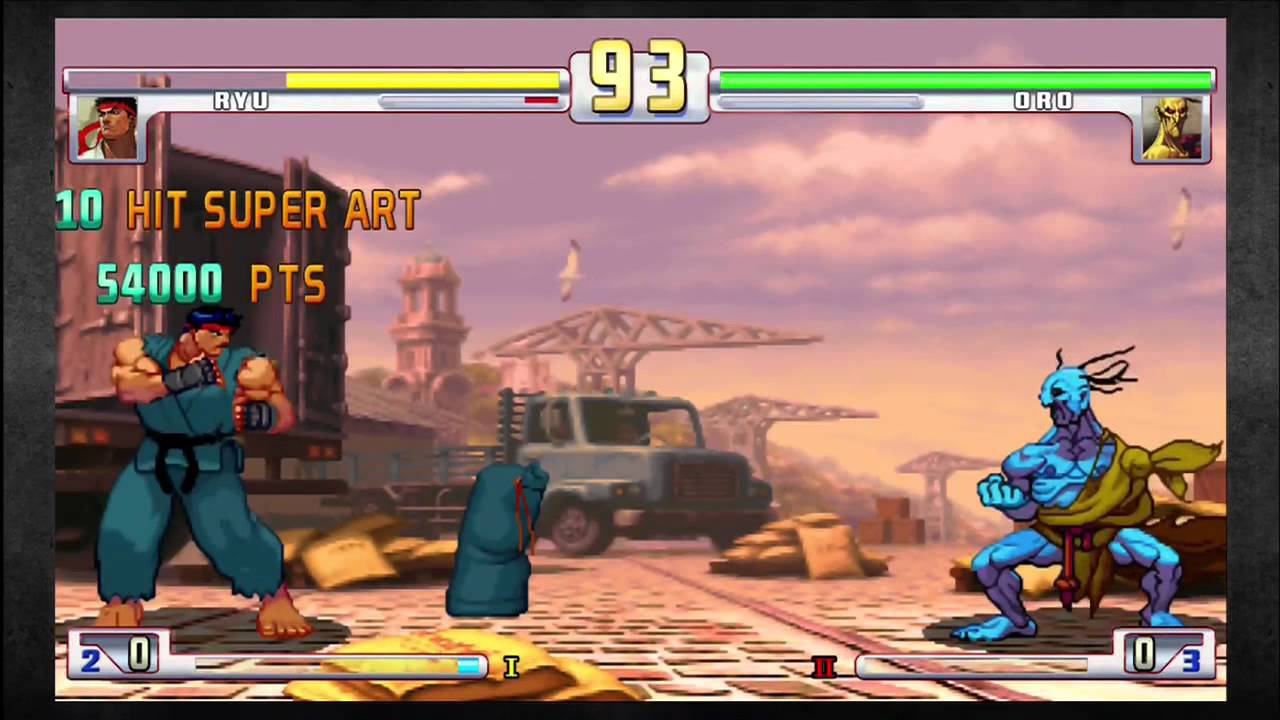 STREET FIGHTER 3 3rd STRIKE OE - PARRY TRIAL MODE FAILS - YouTube