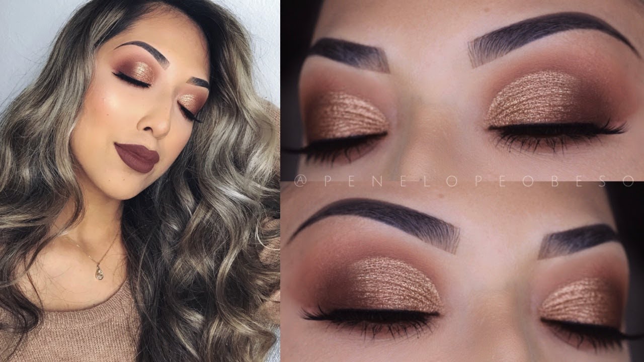 Easy Brown Eyeshadow - YouTube