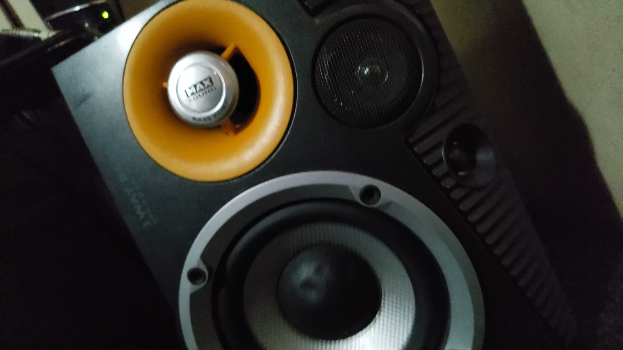 Mini system philips super potente FwC555 com os falantes do philips ...