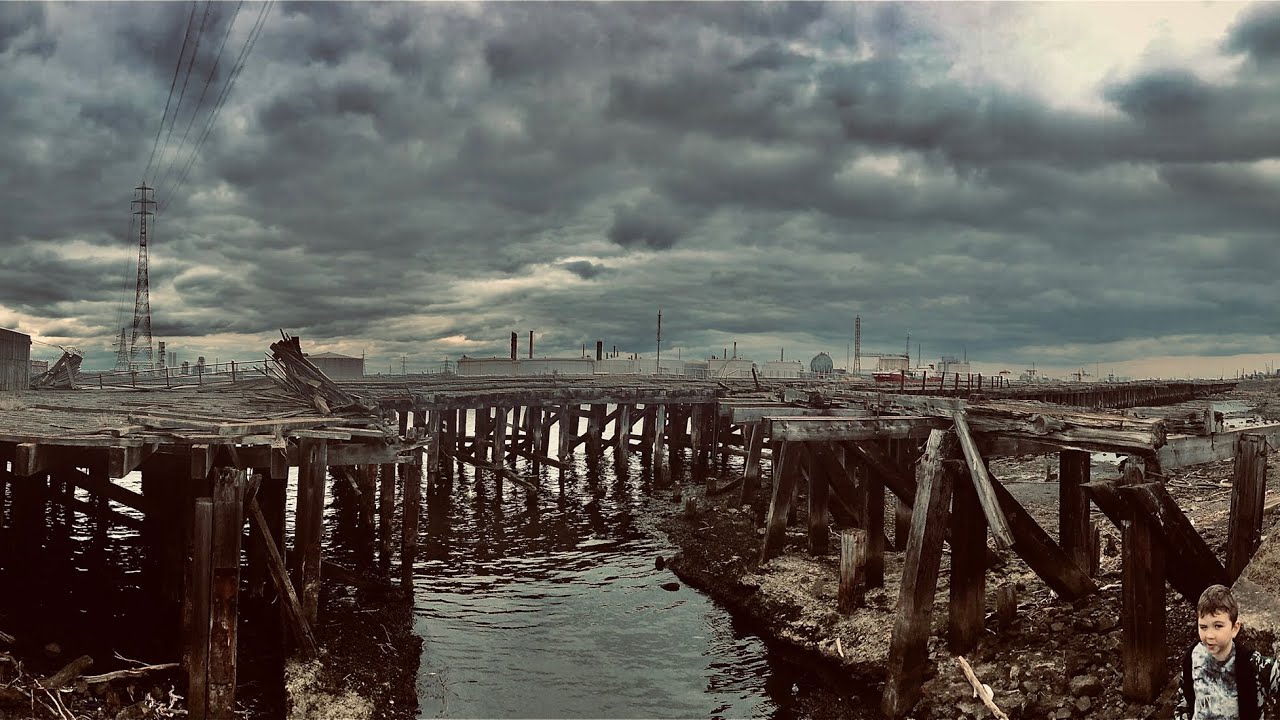 abandoned Eston dock , ( South bank Dock,)south bank , Middlesbrough ...