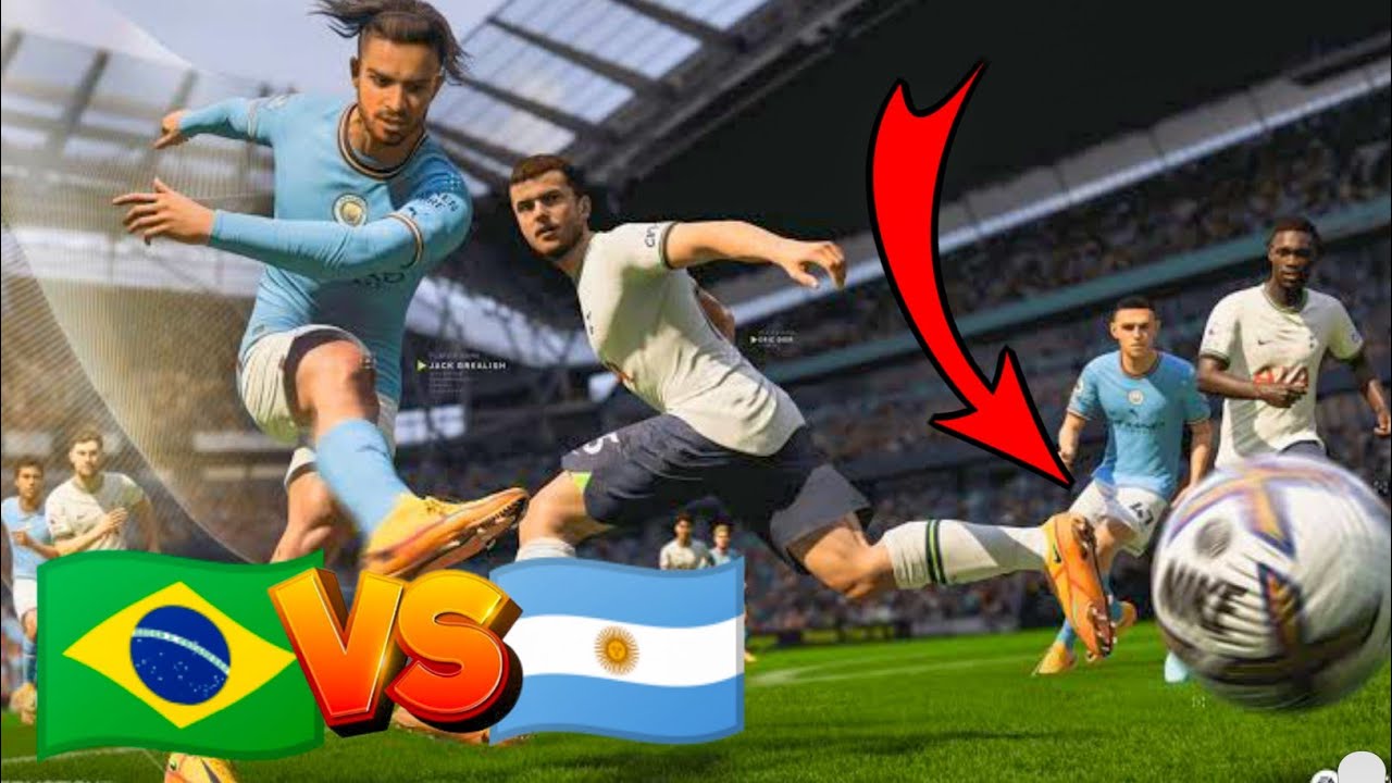 Brazil VS Argentina Match In Football Game Brazil Win? 2023 - YouTube