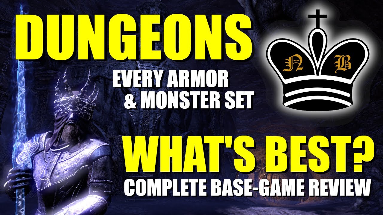 ESO - Every dungeon armor and monster set reviewed in The Elder Scrolls ...