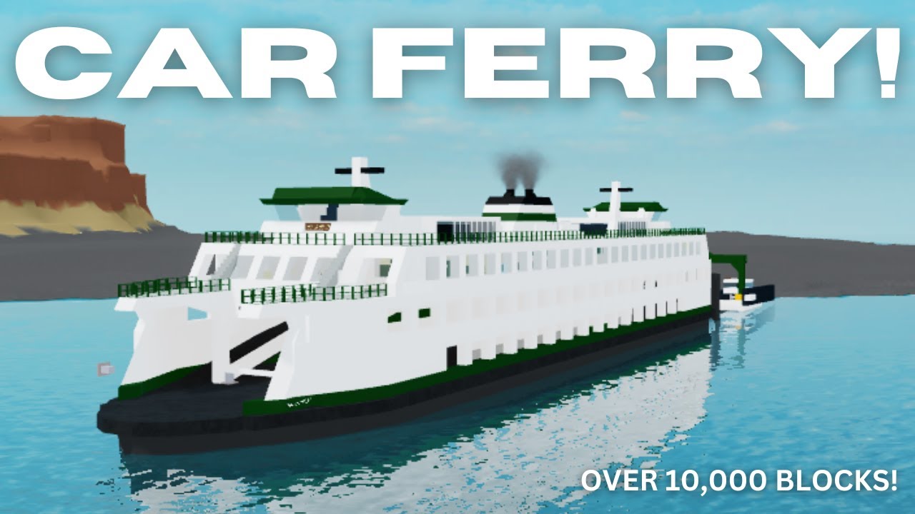 Car Ferry | Showcase 33 | Roblox Plane Crazy - YouTube