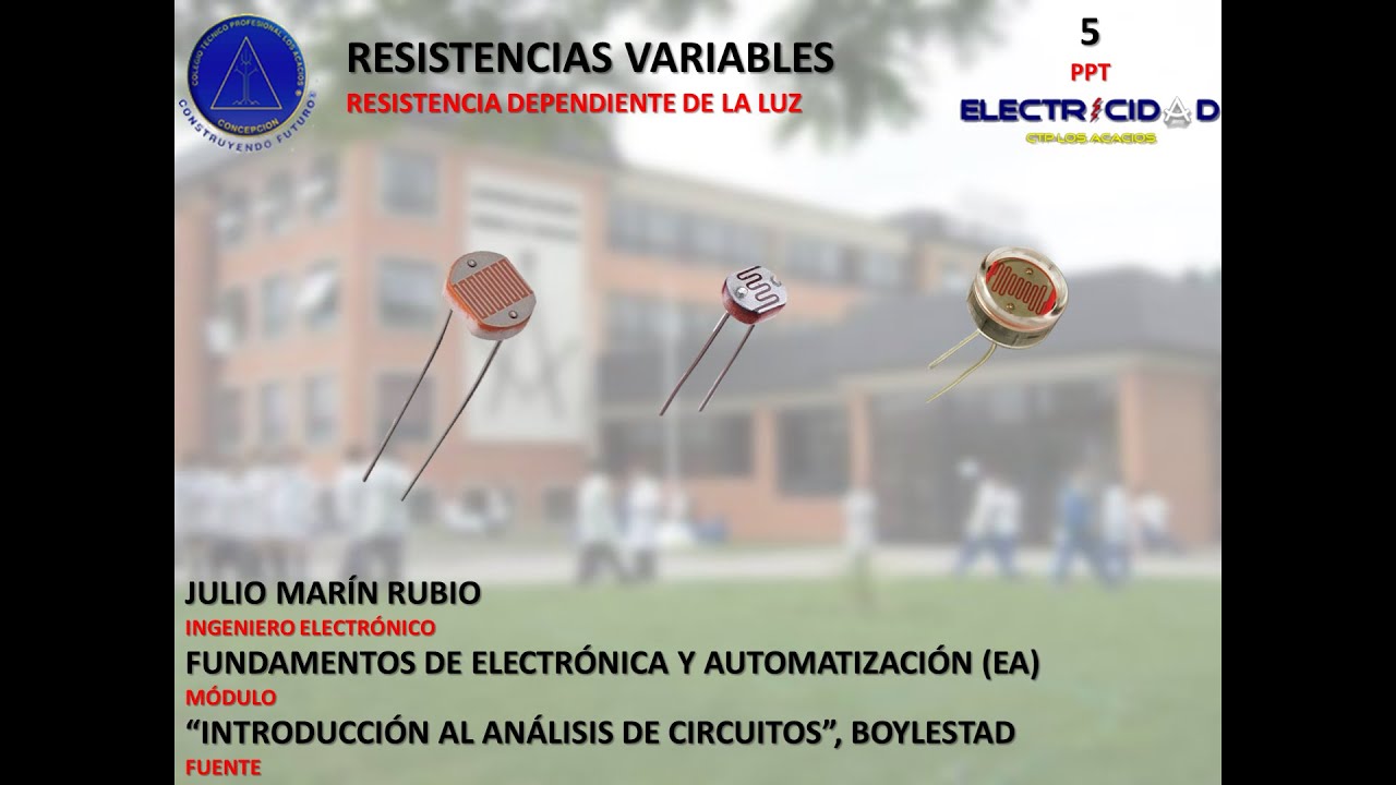 09 - ELECTRÓNICA Y AUTOMATIZACIÓN - ¿QUÉ ES UN LDR? - YouTube