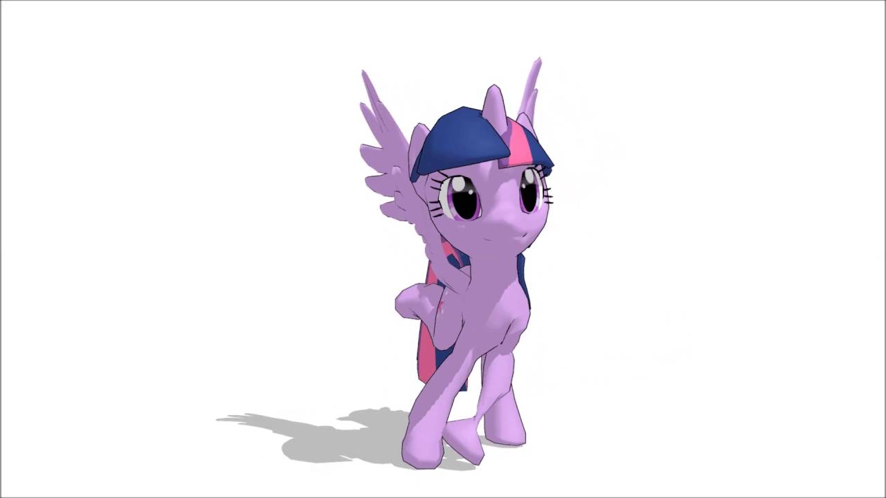 【MMD】Princess Twilight Sparkle TRIES to do the Ievan Polka - YouTube