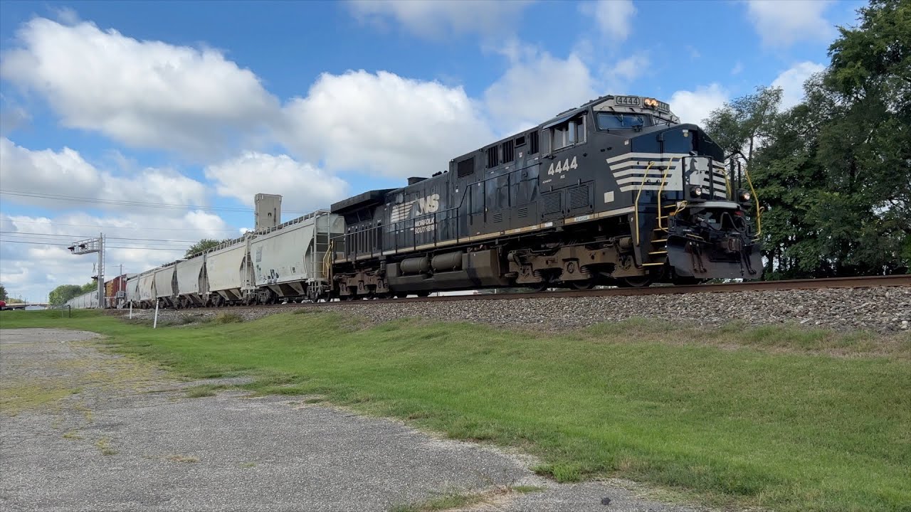 NS Dayton District Showing NS 178 and NS Grain Train on September 13 ...