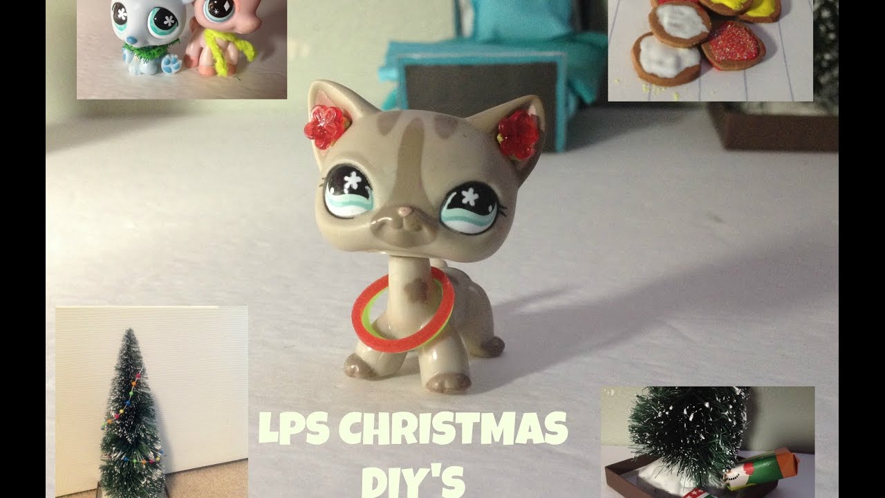 LPS DIY Christmas Crafts! - YouTube