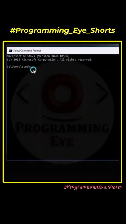 Making Matrix In Cmd Shorts Programmingeye Youtube