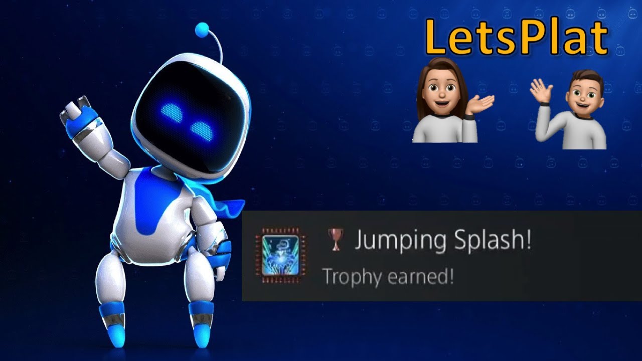 JUMPING SPLASH TROPHY TUTORIAL - ASTROS PLAYROOM - YouTube