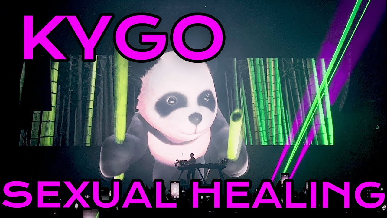 Kygo 🐼 SEXUAL HEALING (Panda Visual) Unipol Forum - YouTube