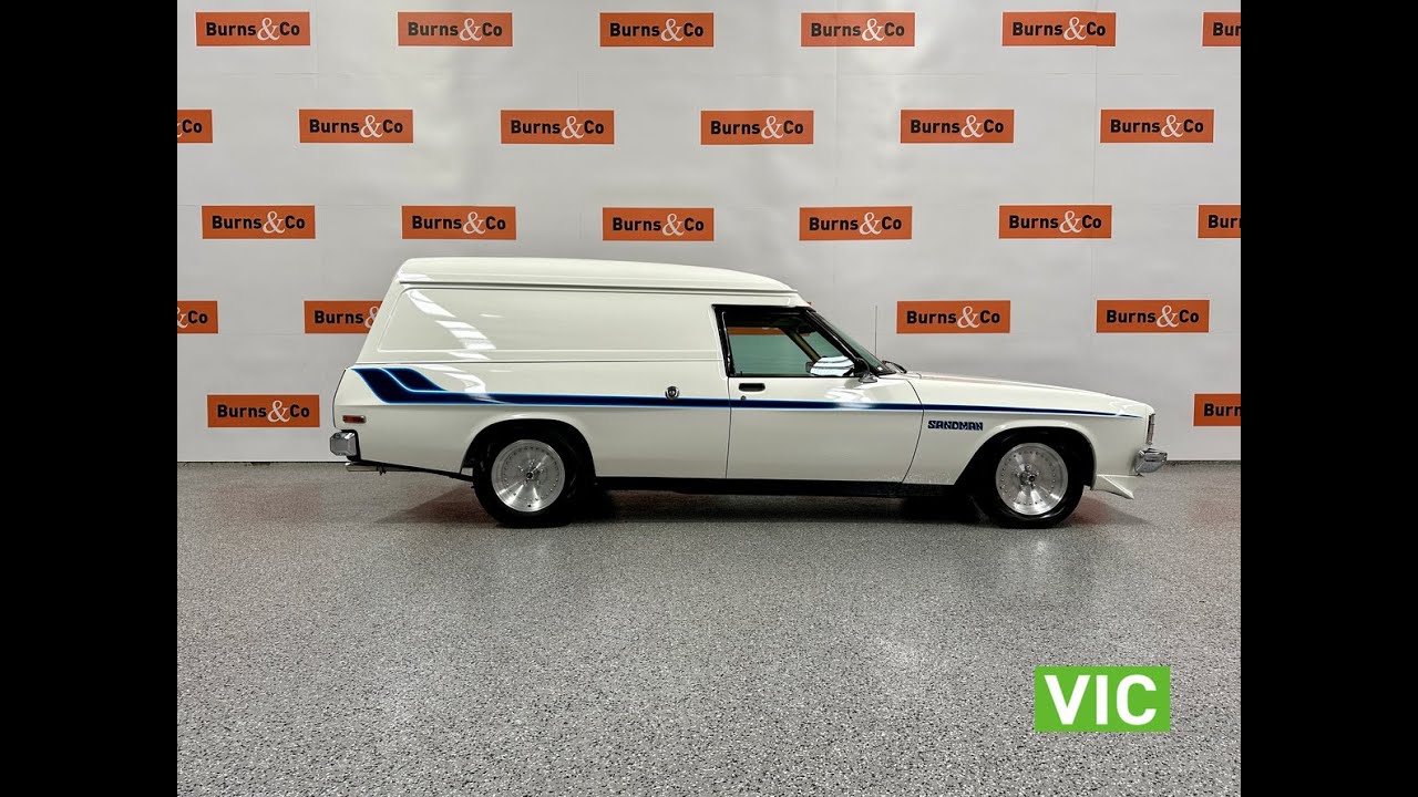 1978 Holden HZ Sandman Windowless Panelvan - YouTube