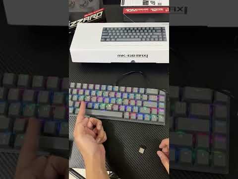 มินิรีวิว MK-68 Max คีย์บอร์ดไร้สาย ไซส์ Mini 60% 3 ระบบ Bluetooth Wireless Type-C