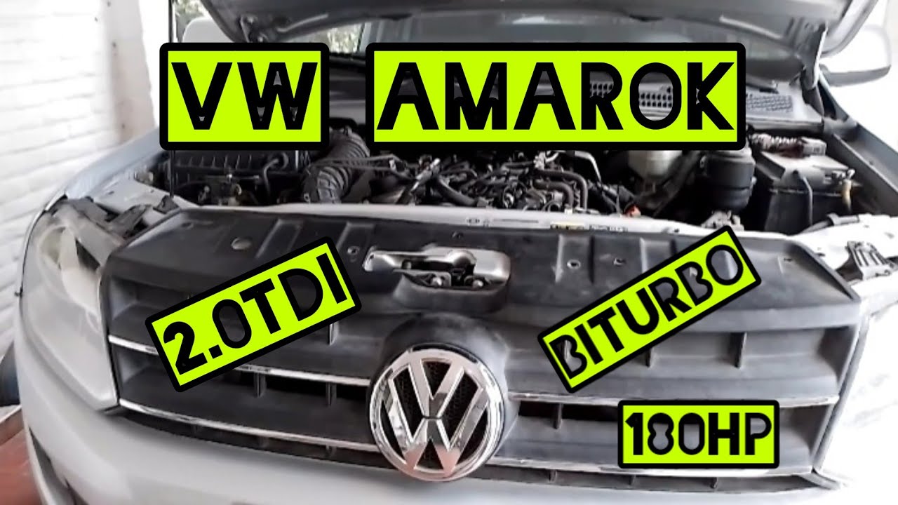 VW Amarok 2.0 TDI Biturbo 180hp. Diagnostico, Desarme, Reparacion y ...