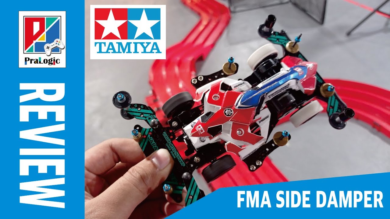 Review Tamiya Side damper FMA chassis Mach Frame, Klontang Ga Ya? # ...