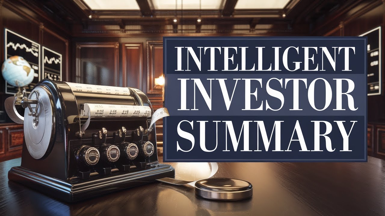 BENJAMIN GRAHAM THE INTELLIGENT INVESTOR SUMMARY - YouTube