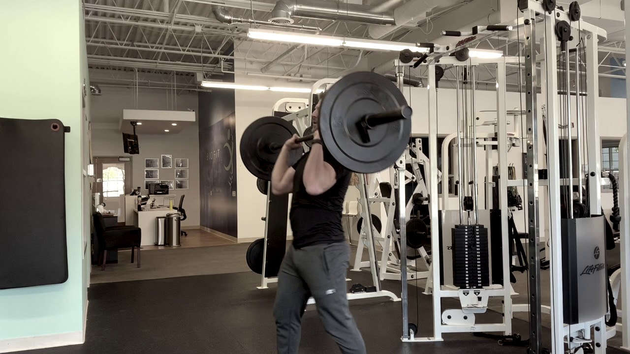 Squat Shoulder Press - YouTube