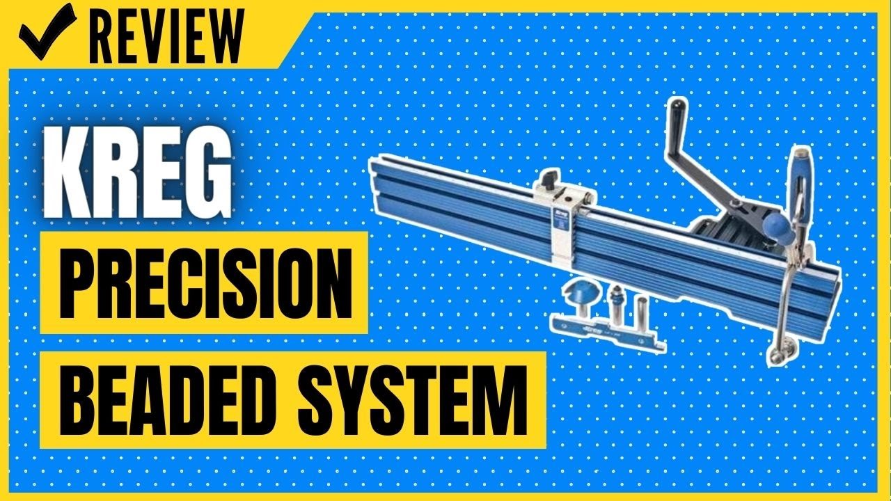 Kreg PRS1200 Precision Beaded Face-Frame System Review - YouTube