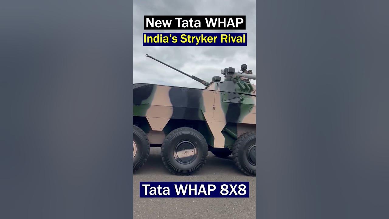 Tata WhAP 8x8 Wheeled Armored Platform: India’s Answer to the Stryker - YouTube