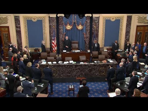 President Donald Trump Senate Impeachment Trial LIVE 1/30/20 - YouTube