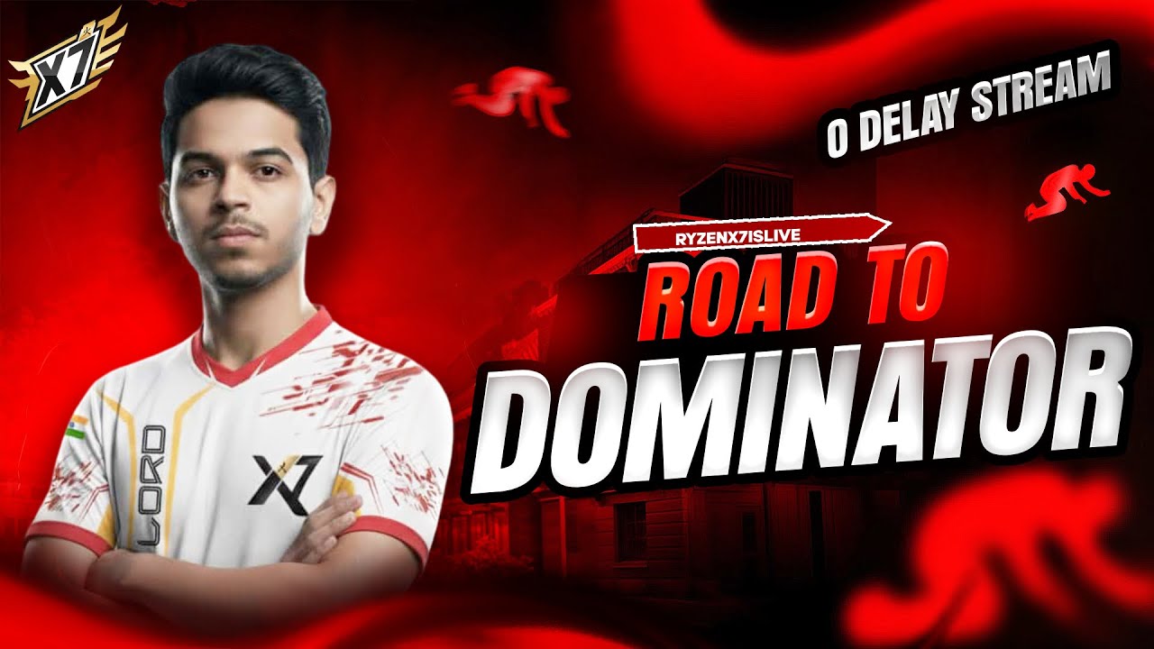 RyzenX7isLIVE Morning Squad PUSH || ROAD TO DOMINATOR|| - YouTube