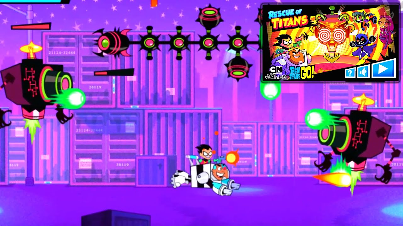 Teen Titans Go! Rescue of Titans - Gameplay Walkthrough Part 29 - YouTube