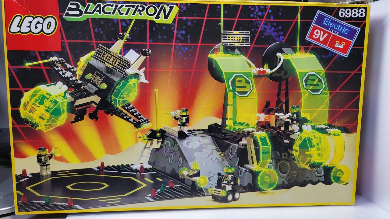 LEGO 6988 Alpha Centauri Outpost Stop Motion Build | cheap brick - YouTube