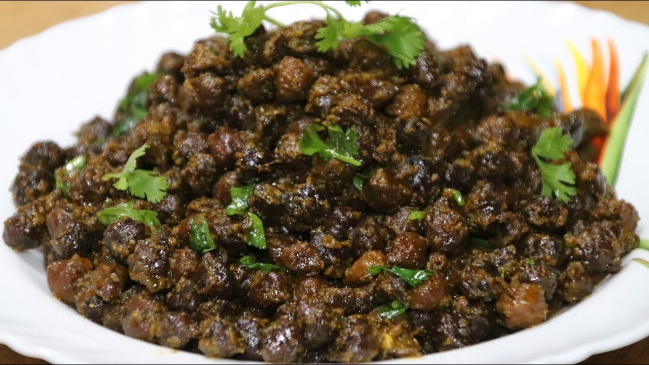 Kala Chana Ashtami Prasad Recipe | How to make Sookhe Kale Chane ...