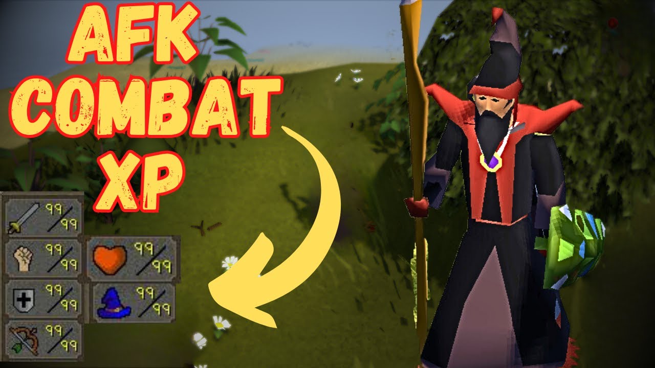 A Easy OSRS Runescape AFK Combat XP Grinding Spot - YouTube