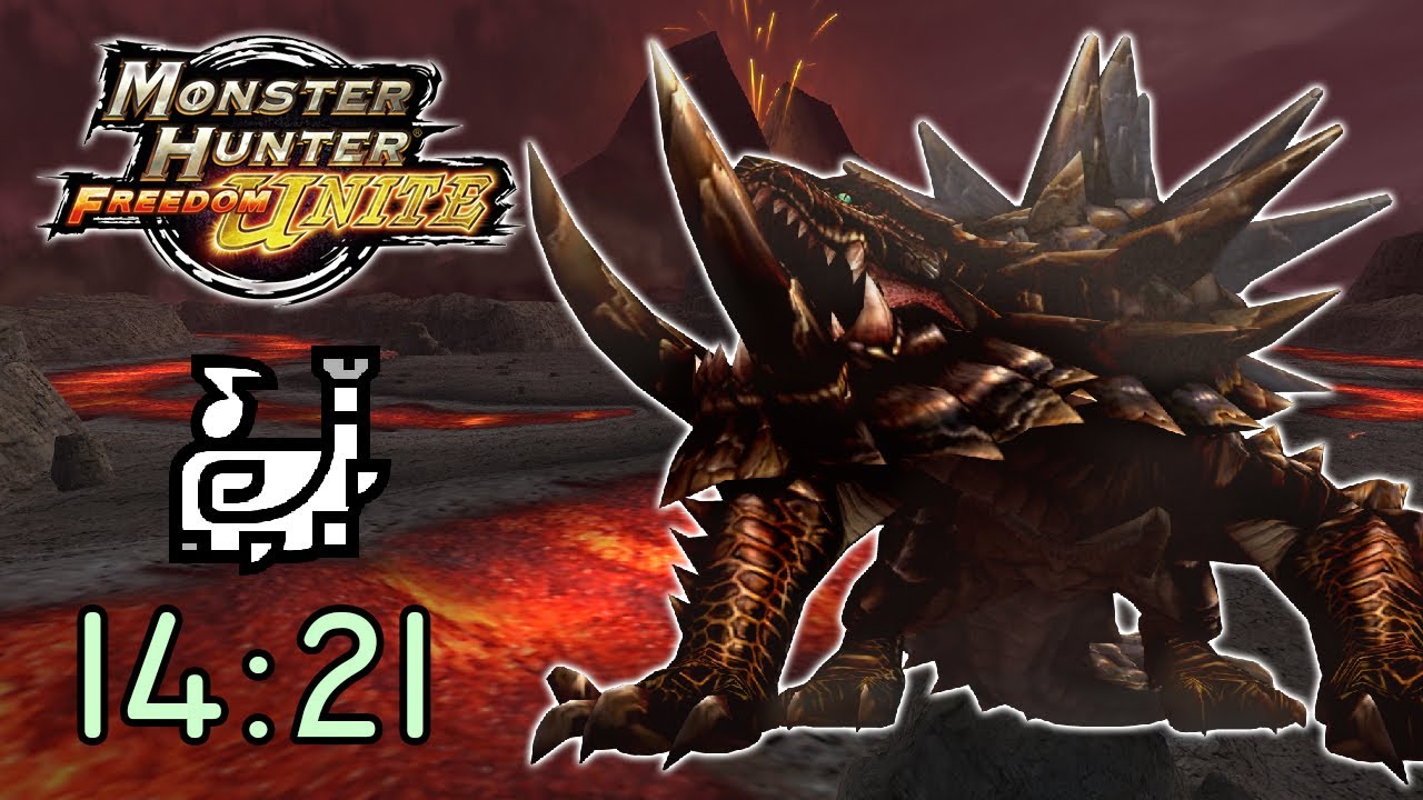 MHFU | Akantor 14:21 Hunting Horn Solo - YouTube