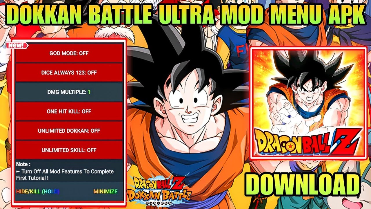 Dragon Ball Z Dokkan Battle 5.25.0 ULTRA MOD MENU / DBZ Dokkan Battle ...