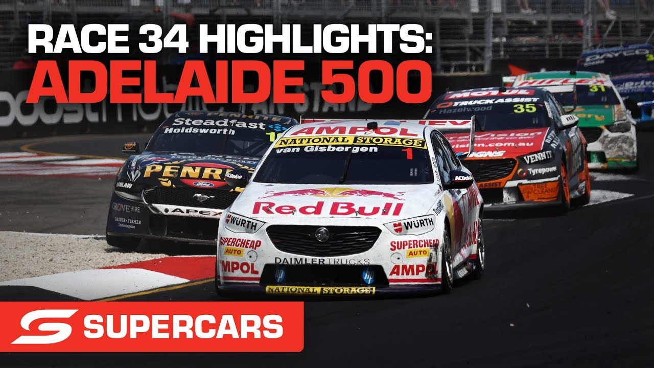 Race 34 Highlights - VALO Adelaide 500 | Supercars 2022 - YouTube