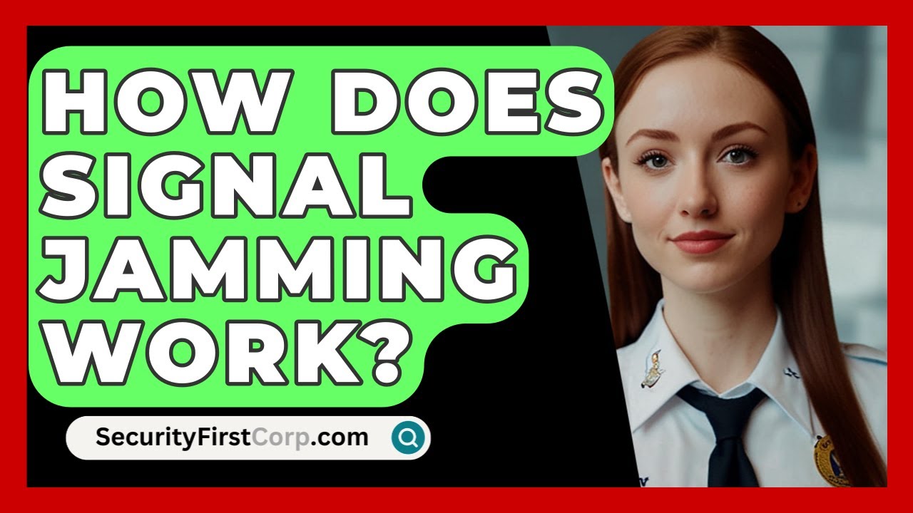 How Does Signal Jamming Work? - SecurityFirstCorp.com - YouTube