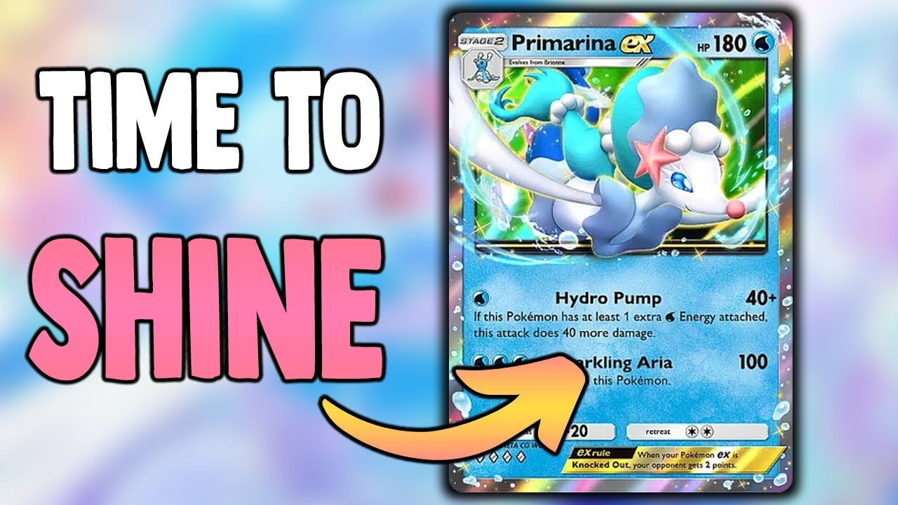 Primarina EX is One of the BEST New Cards in Eevee Grove! Primarina EX ...