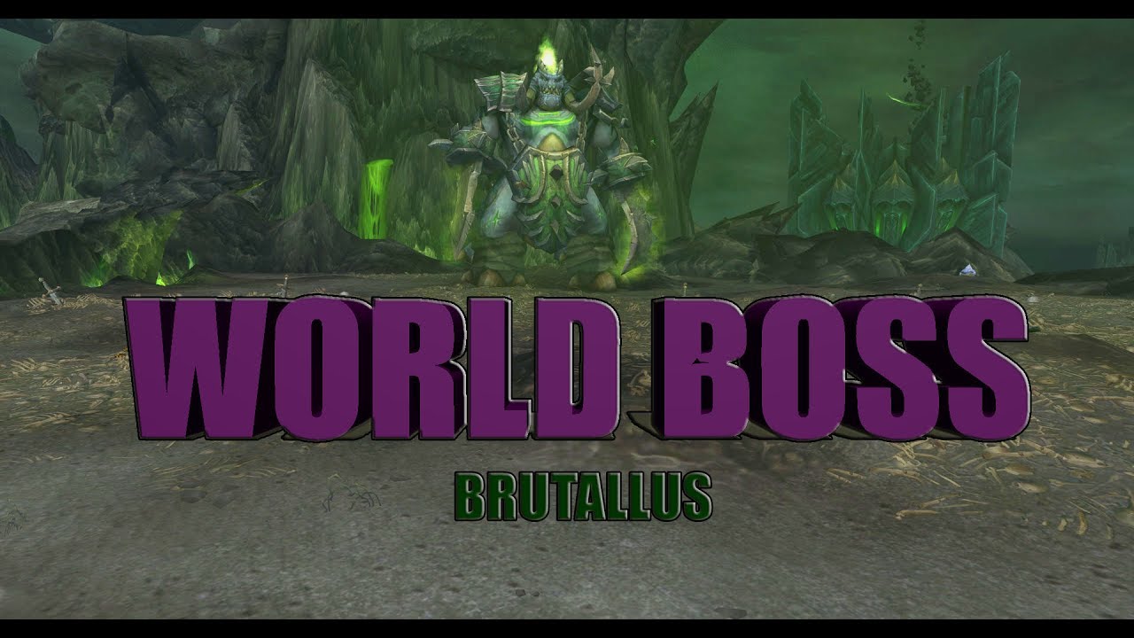 Wow Legion 7.2.5 // Jefe de mundo :Brutallus // Repartiendo mas premios ...