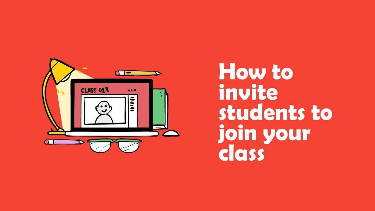 02 - How to invite students to join your class - YouTube