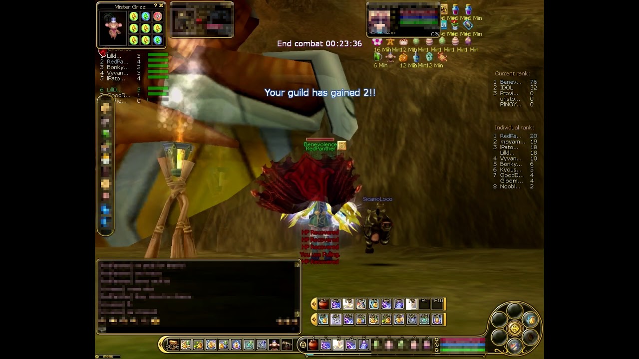 Flyff Yetti guild siege 2/10/2018 Harlequin POV - YouTube