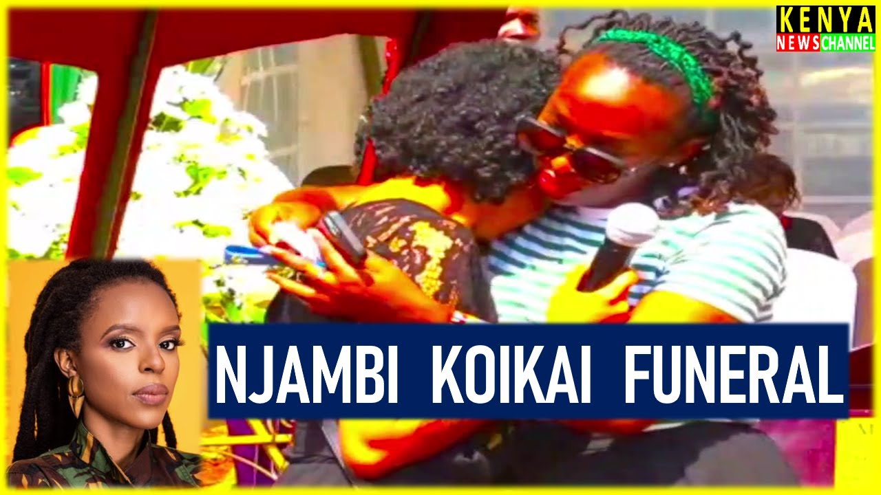 Njambi Koikai Sister EMOTIONAL TRIBUTE during Burial | Fyah Mummah ...