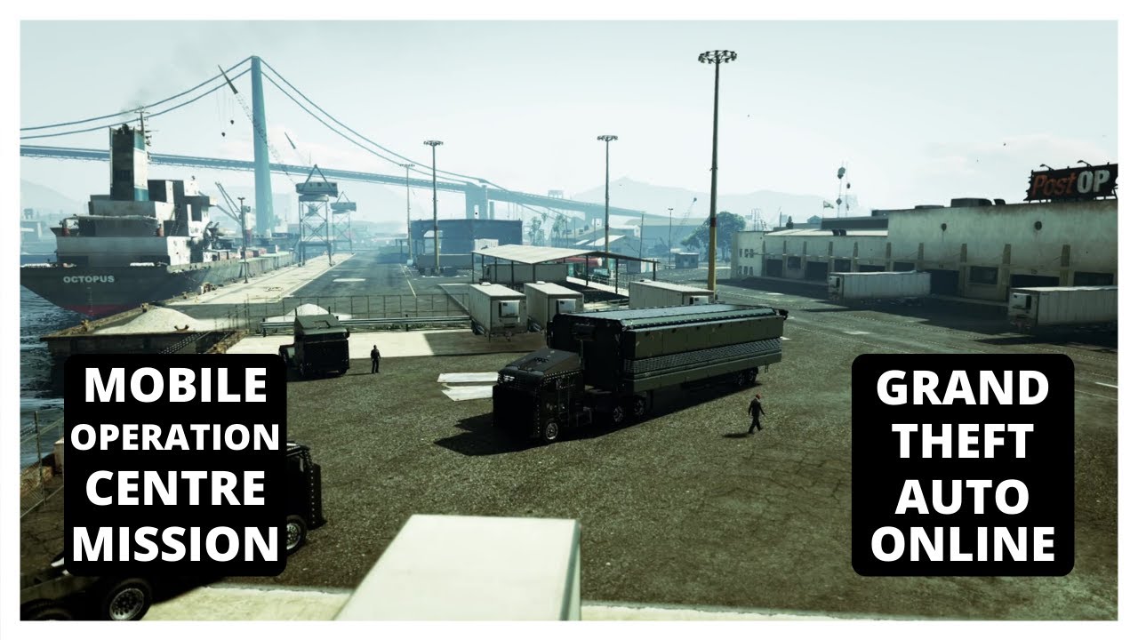 Mobile Operation Centre Mission / Grand Theft Auto Online - YouTube