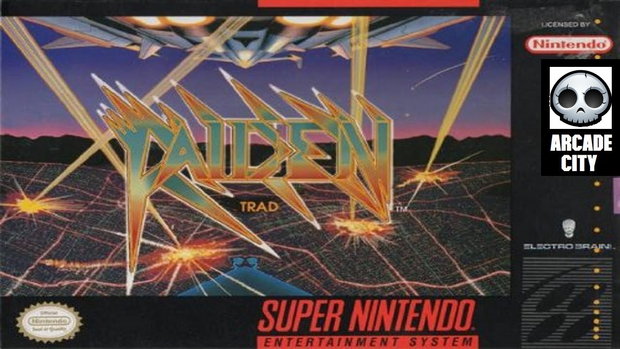 Raiden Trad (SNES) - YouTube