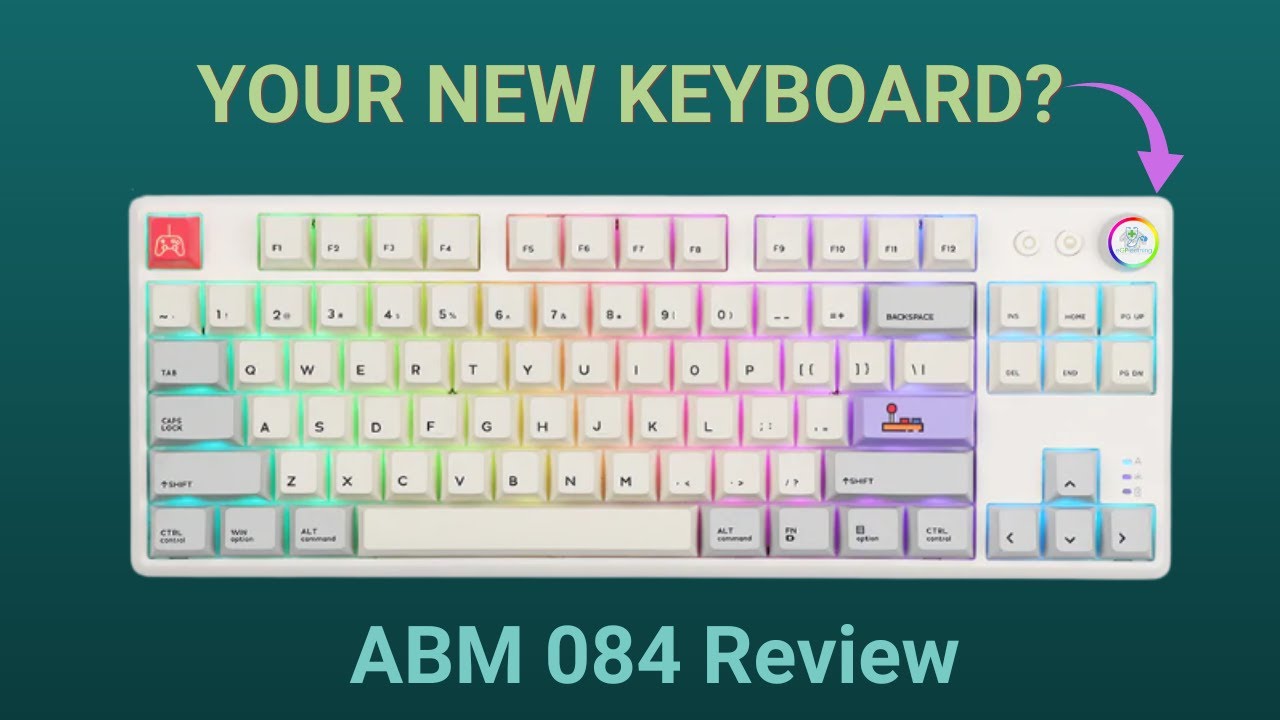 ABM 084 keyboard review - YouTube