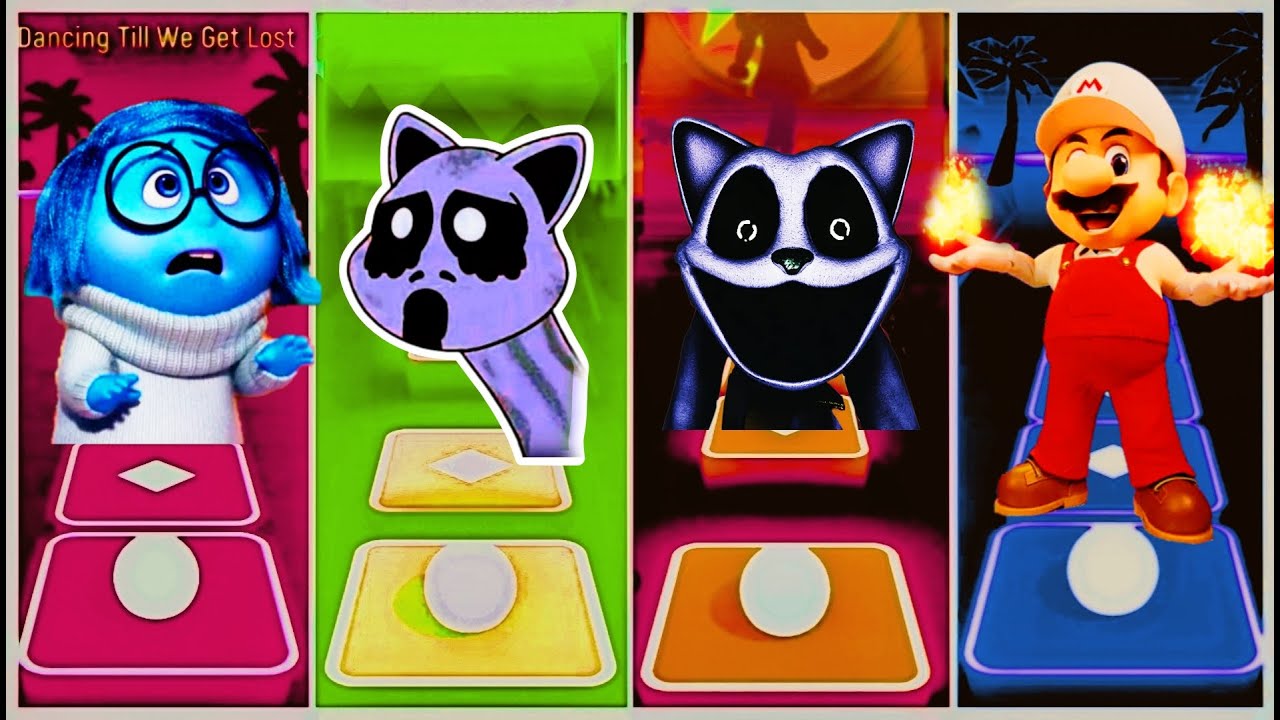 Inside out 2 🆚 Zoonomaly 🆚 CatNap 🆚 The Super Mario Bros Tiles Hop ...