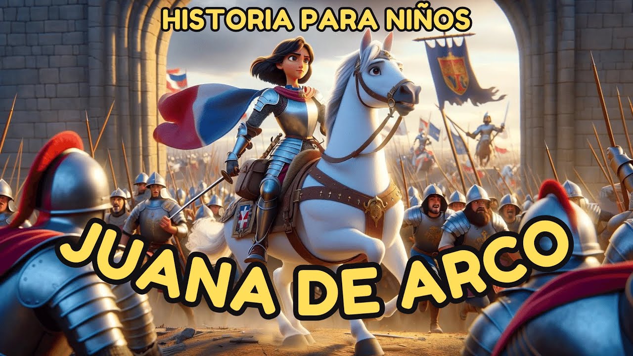 Juana de Arco: La Historia de una Heroína | Historia para Niños - YouTube