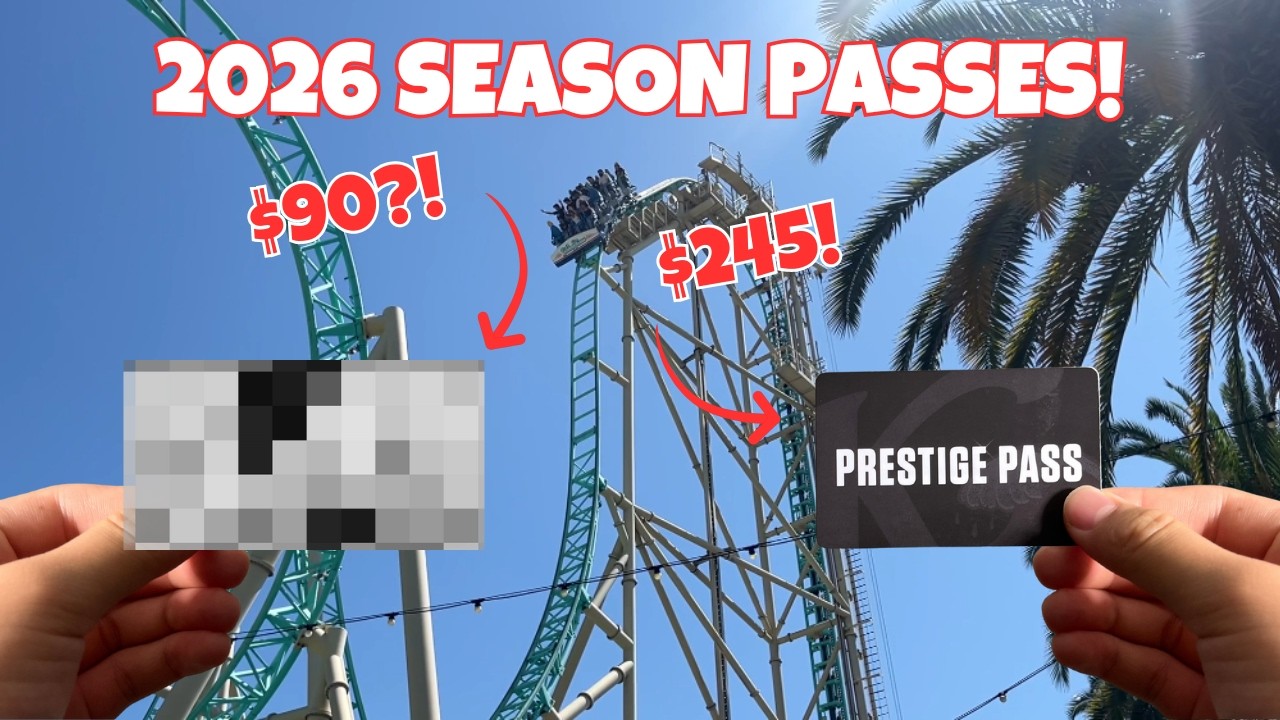[2026] Knott's Berry Farm Season Passes EXPLAINED! - YouTube
